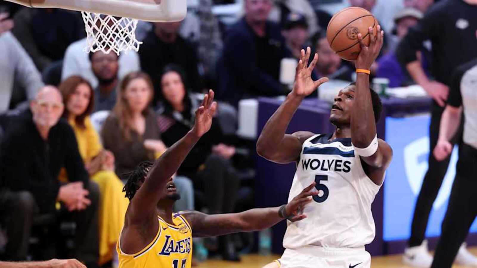 Anthony Edwards Reveals How Lakers Threw Him Off in Game 2 | Yardbarker