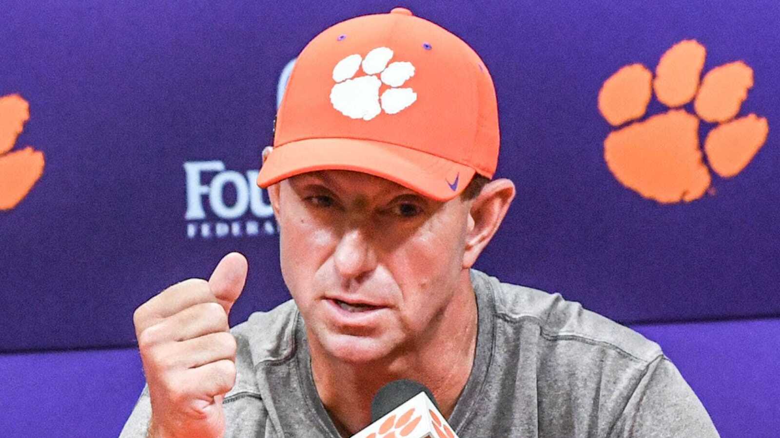 Dabo Swinney sounds off on proposed roster changes | Yardbarker