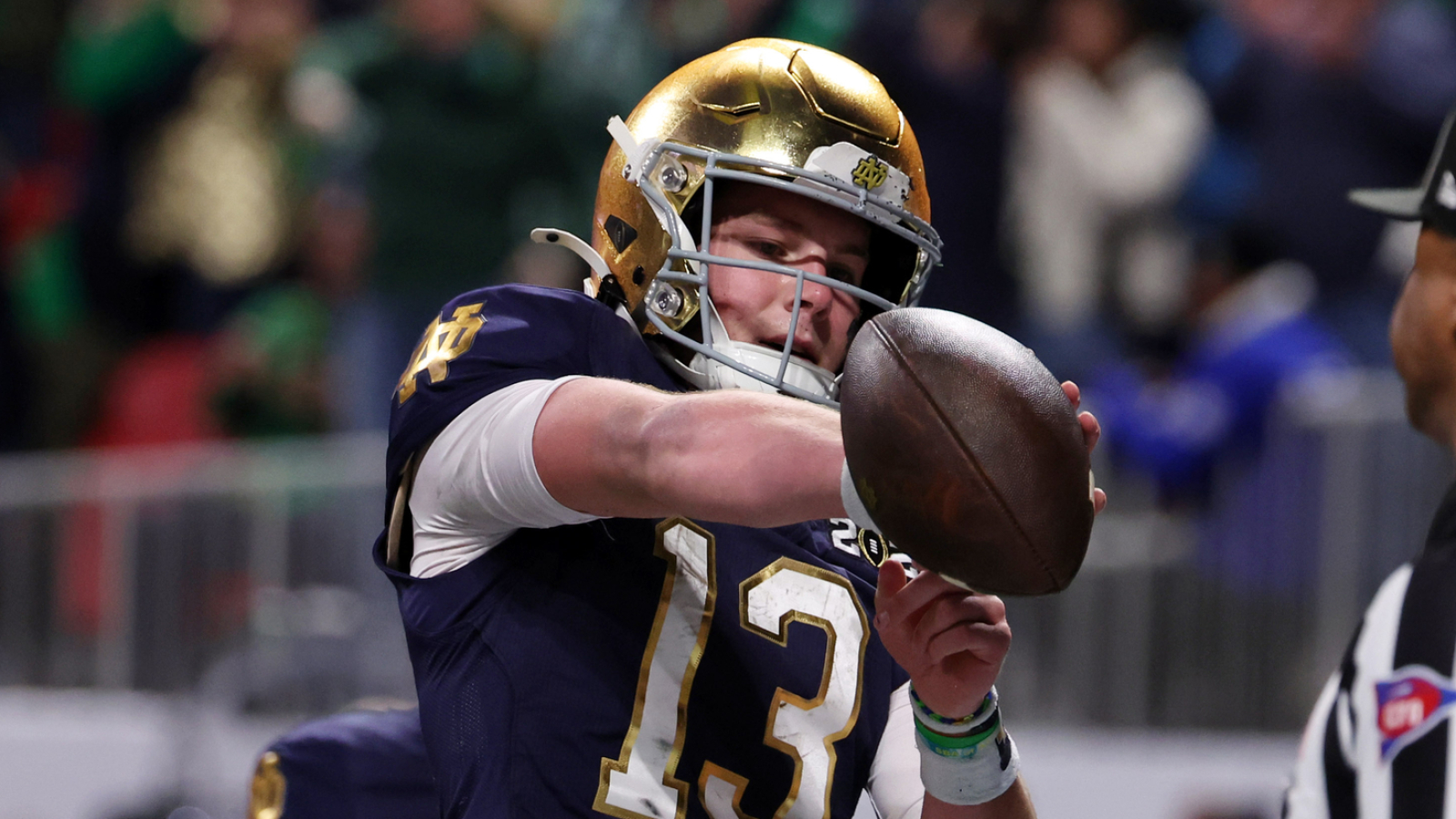 Watch: Riley Leonard caps opening drive with TD vs. Ohio State | Yardbarker