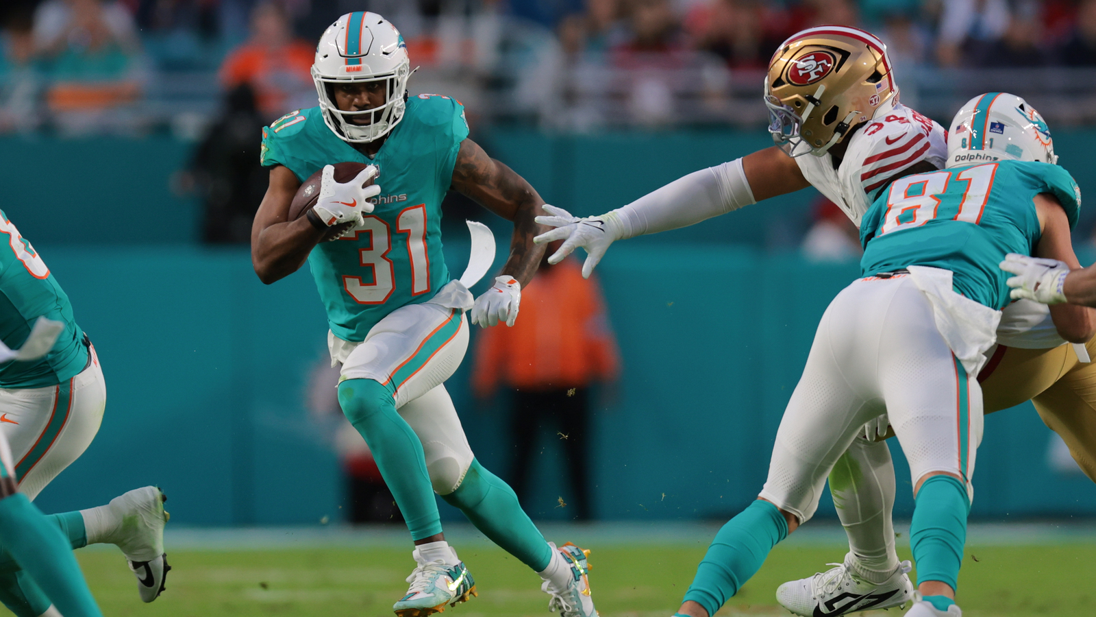 Pete Carroll, Las Vegas Raiders Add Speedster RB Raheem Mostert | Yardbarker