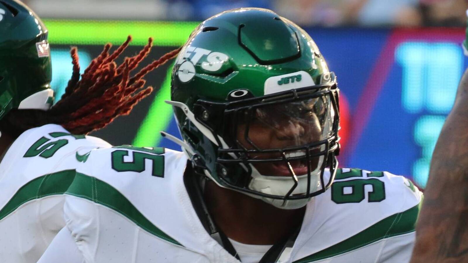 Watch: Jets' Williams earns first career pick on surprising play ...