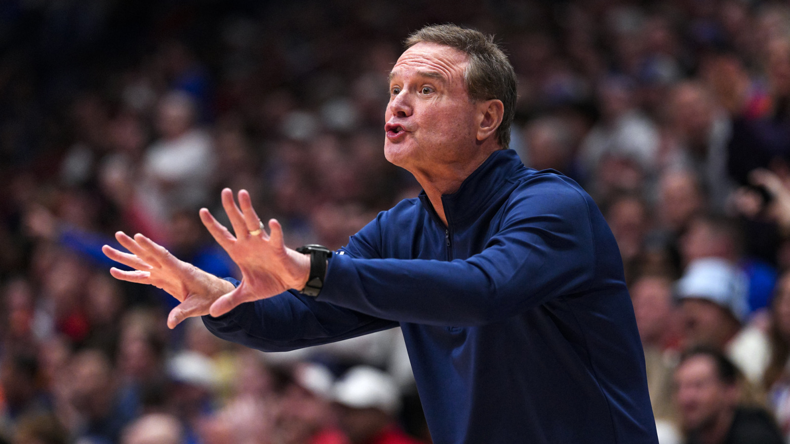 Bill Self’s Latest Health Scare Results in Hospitalization | Yardbarker