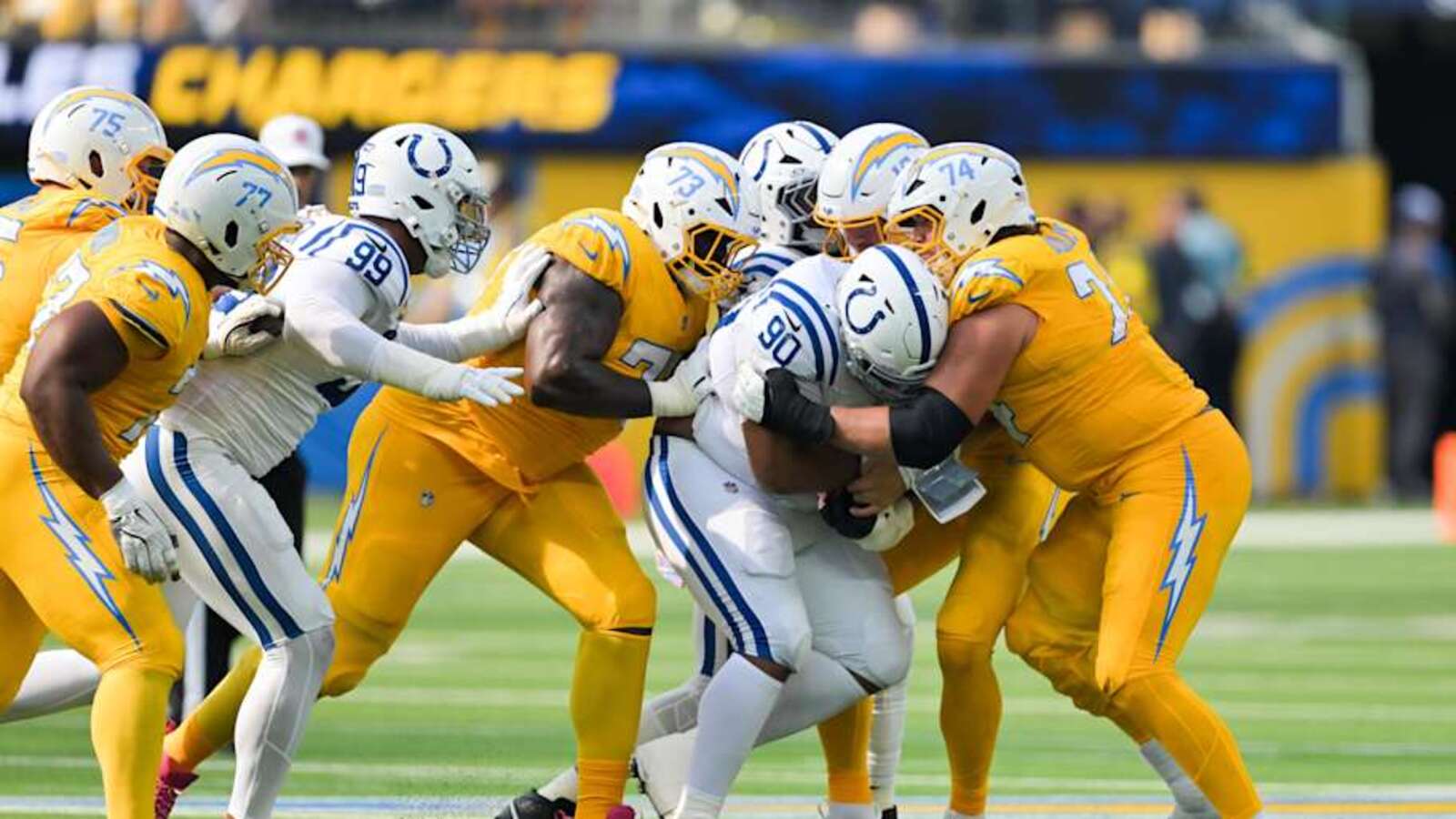 Chargers getting destroyed on field by Colts and on social media by ...
