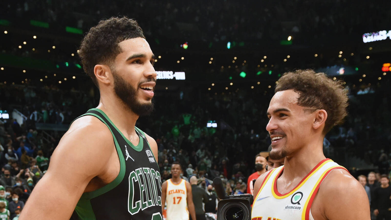 Trae Young's prediction after Celtics beat buzzer | Yardbarker