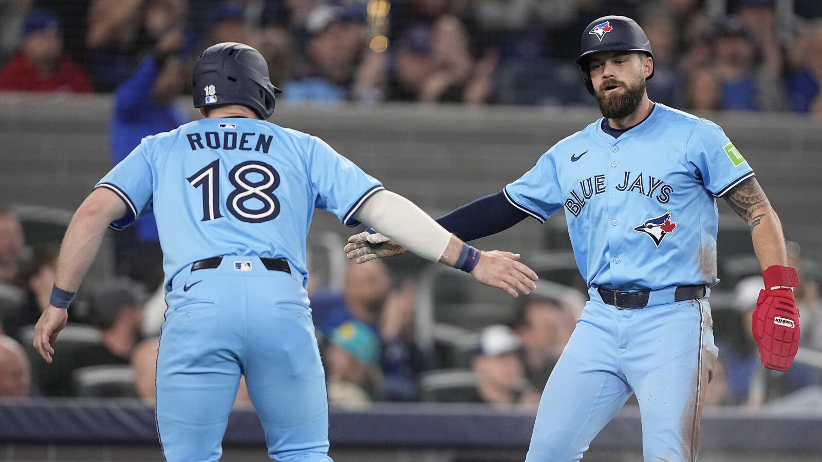 Blue Jays make roster moves, optioning Alan Roden and selecting Braydon ...