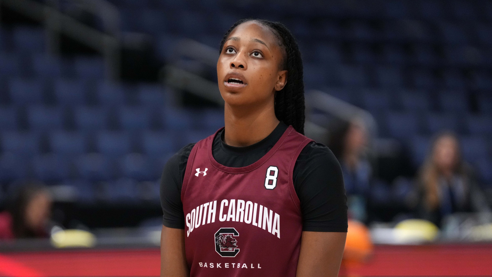 Watch: South Carolina's Joyce Edwards gives A'ja Wilson props - SandJack TV
