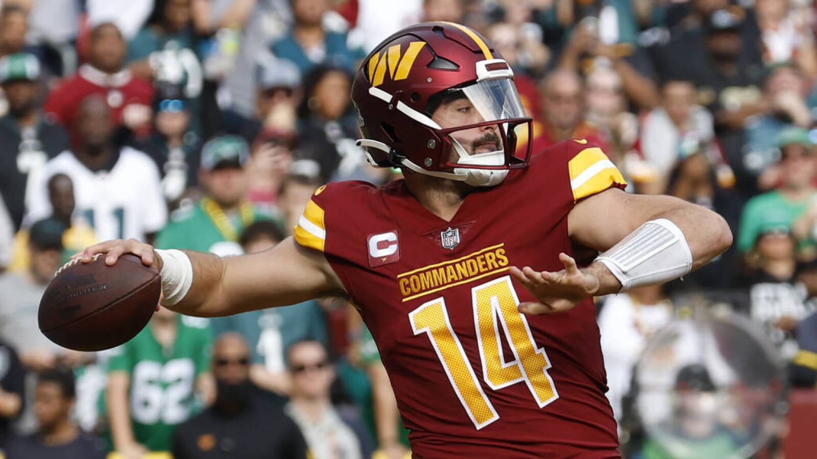 Why Commanders Should Embrace What They Have In Qb Sam Howell Yardbarker