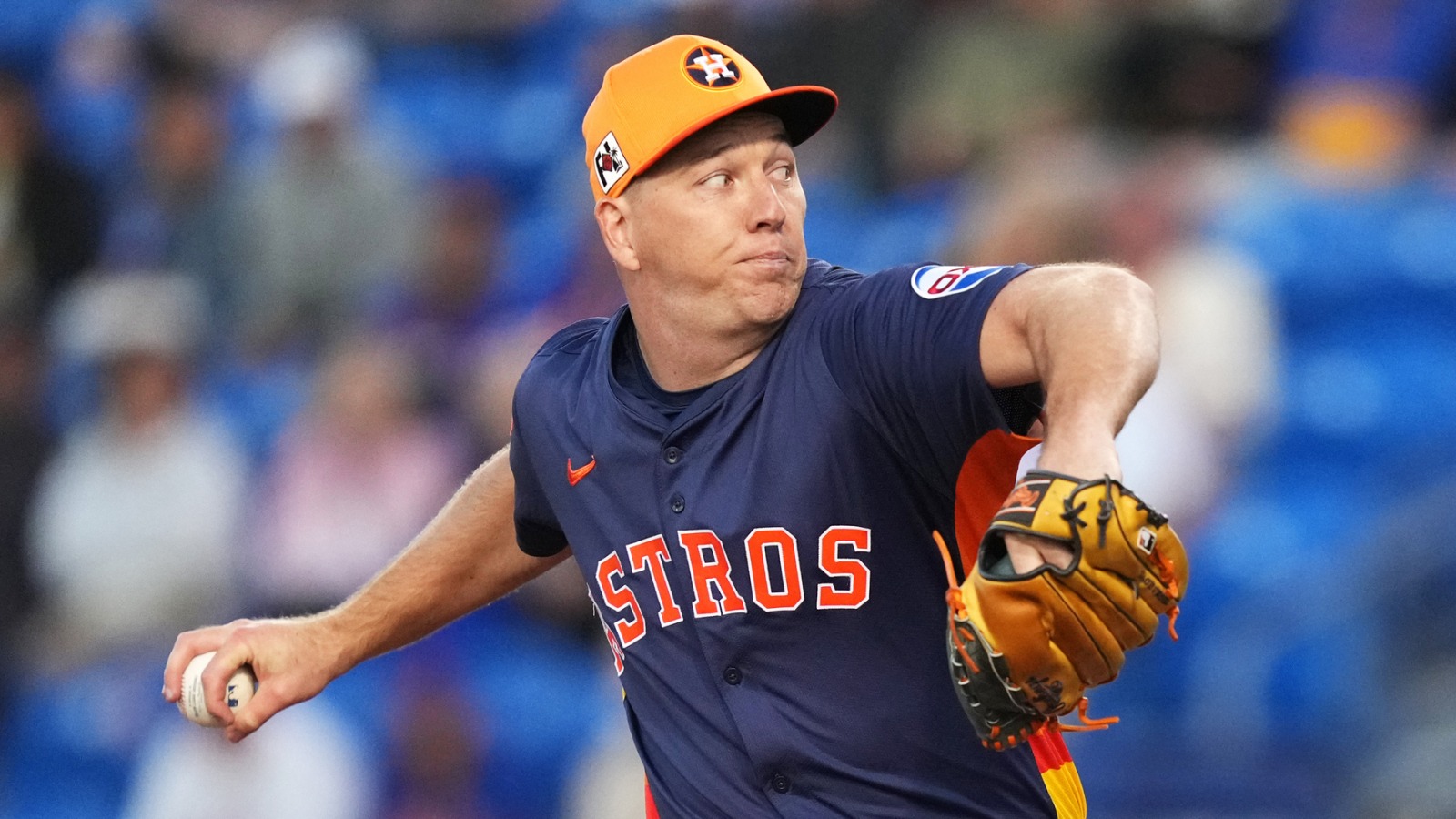 Astros' Ryan Gusto expected to step up in Spencer Arrighetti's absence ...