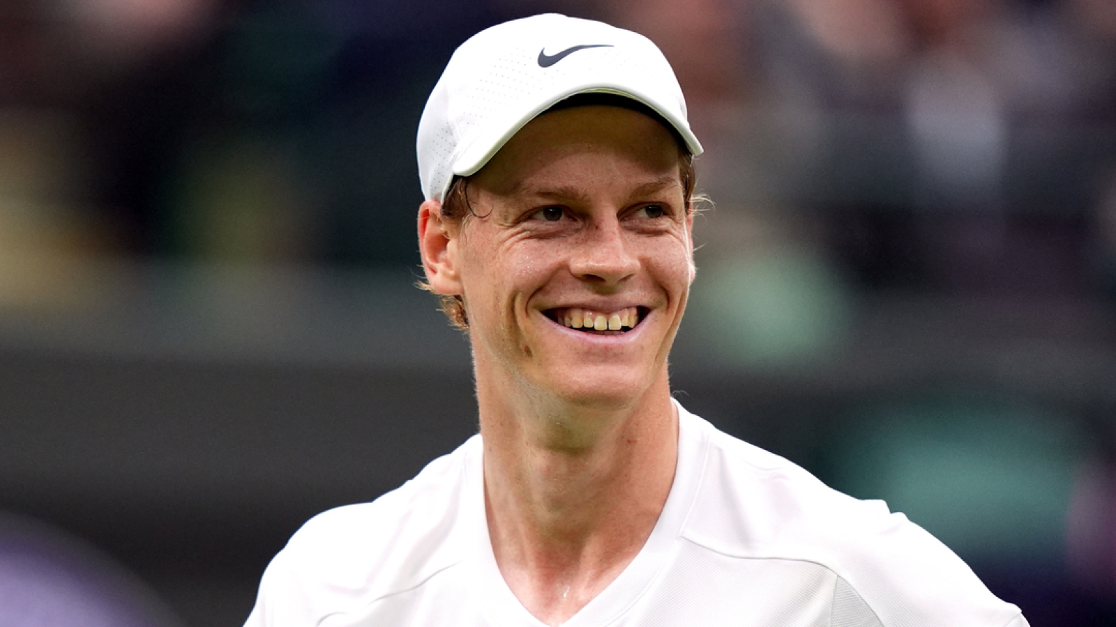 Watch: Jannik Sinner's incredible shot helps him move on at Wimbledon ...