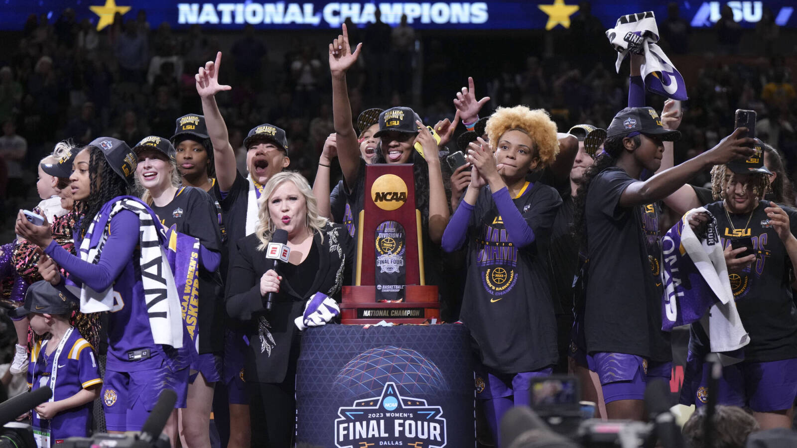 LSU sets points record in first title win over Iowa | Yardbarker