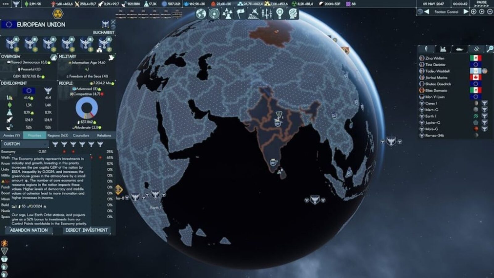 Terra Invicta’s 1 Massive challenging Update: Adding Exofighters ...