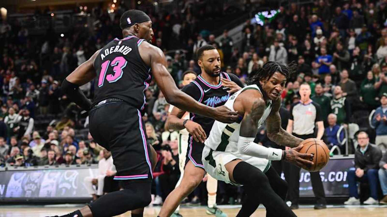 Powell, Herro backcourt falls short as Porter Jr., Bucks sprint away ...