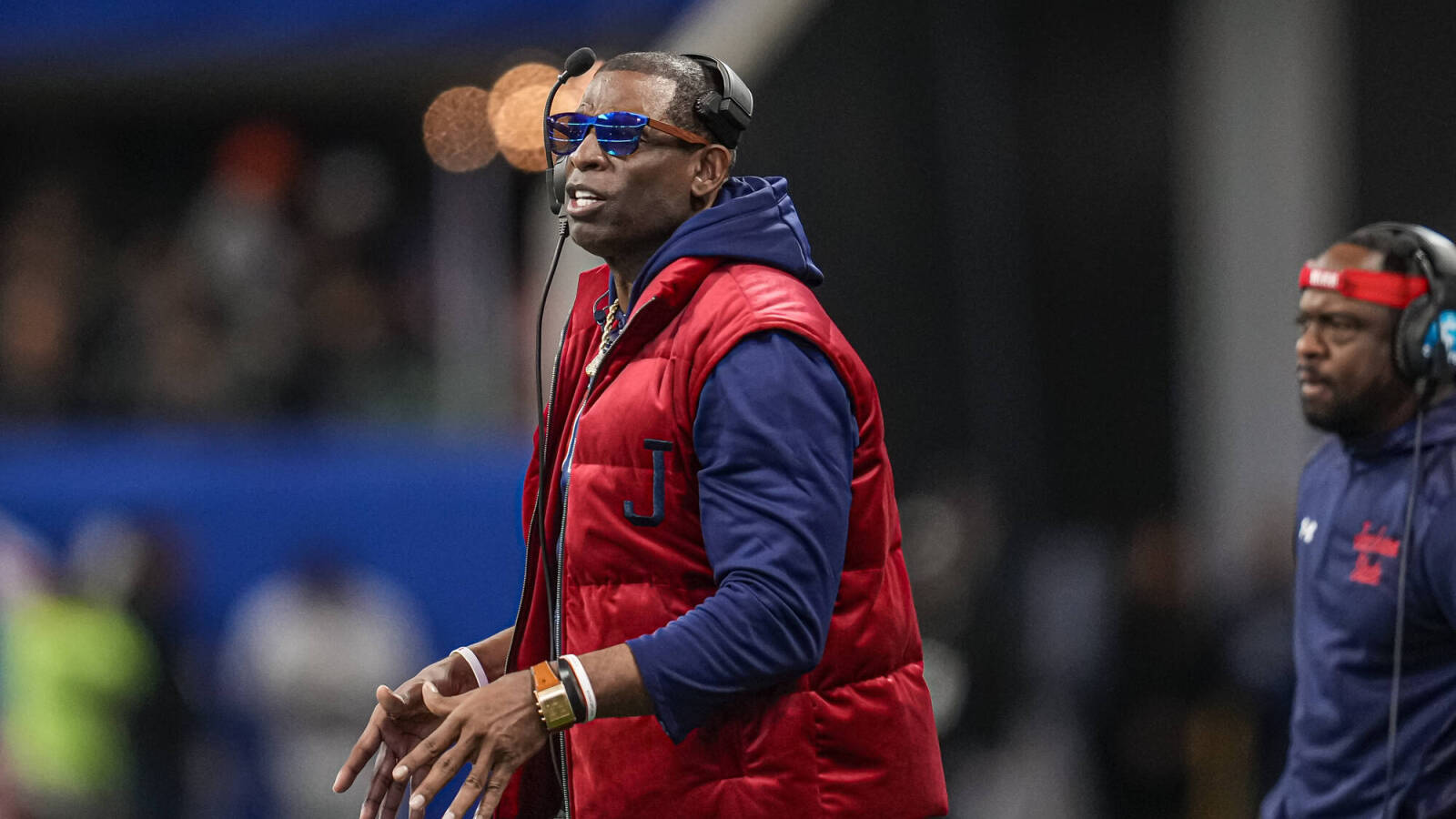 Deion Sanders coaches in final game as Jackson State head coach ...