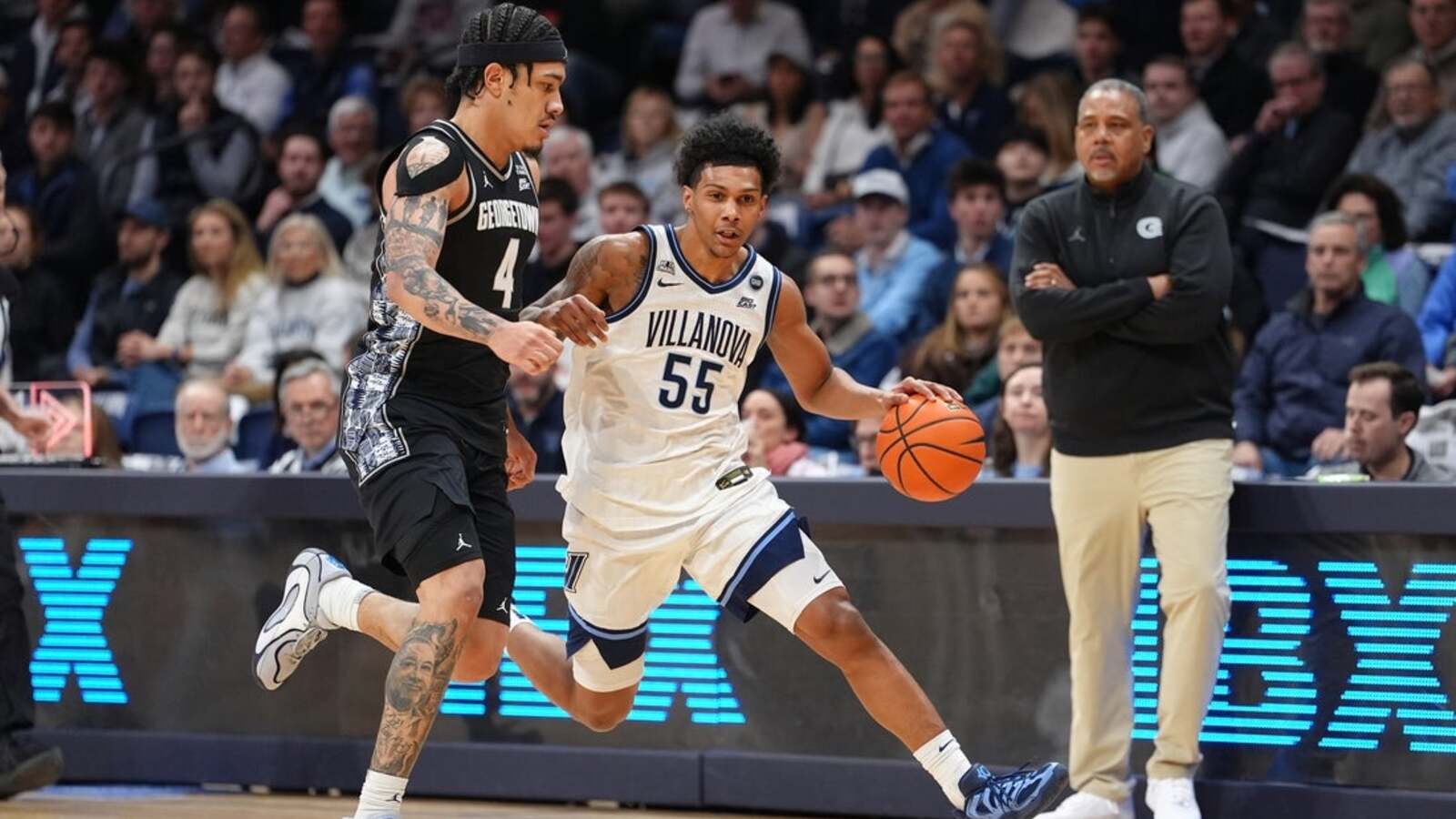 Villanova starts 2nd half on fire to extend Georgetown's losing streak ...