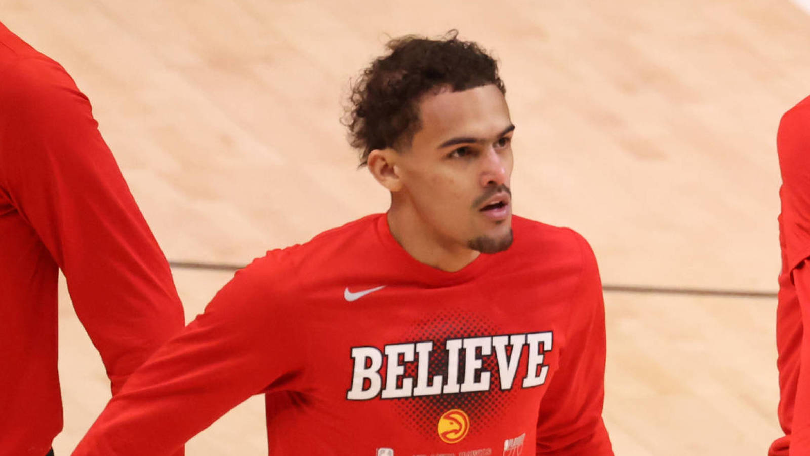 Watch: Trae Young makes surprise WWE appearance at Madison Square ...