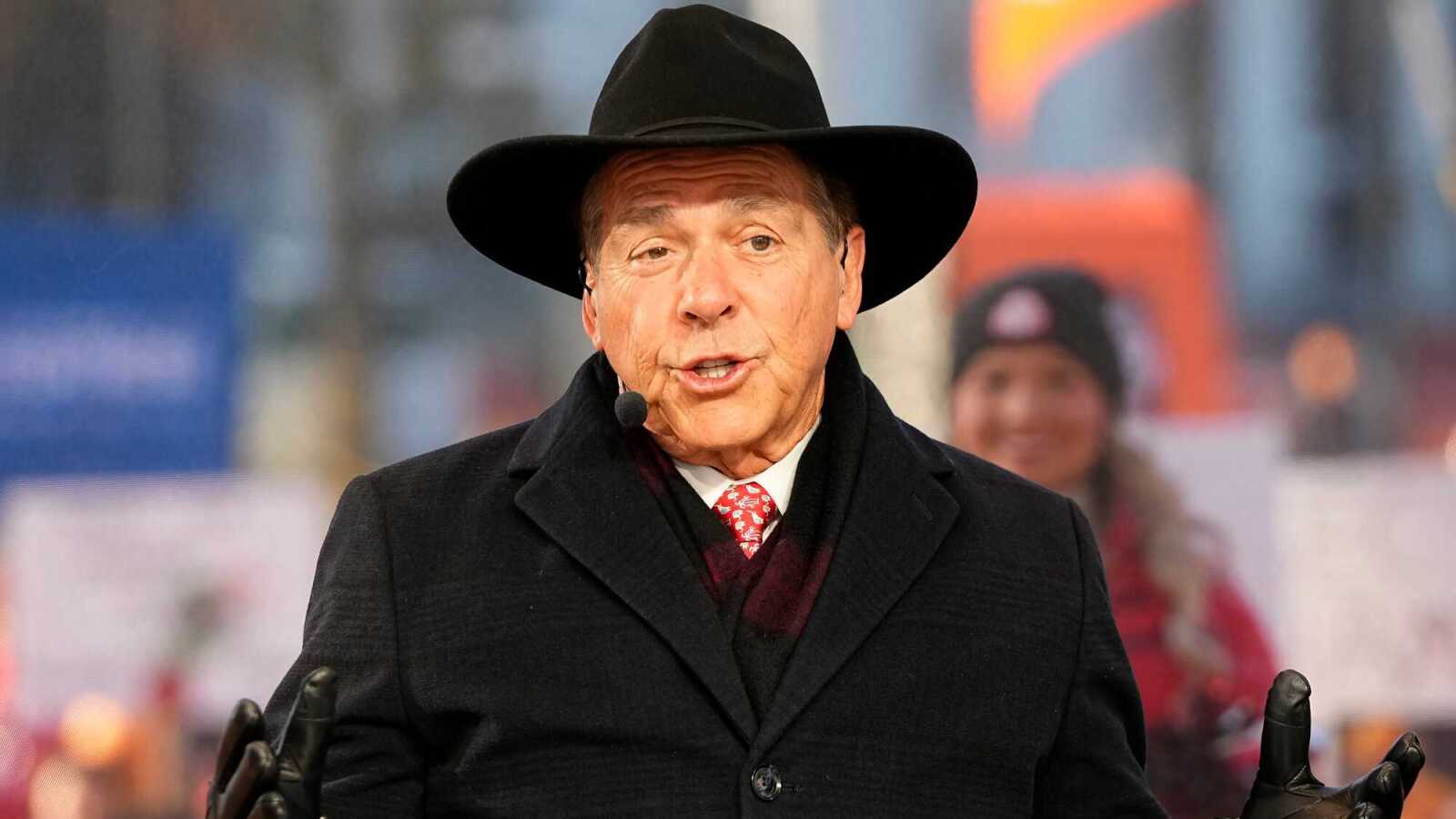 Nick Saban addresses tense exchange with Shane Gillis that went viral ...