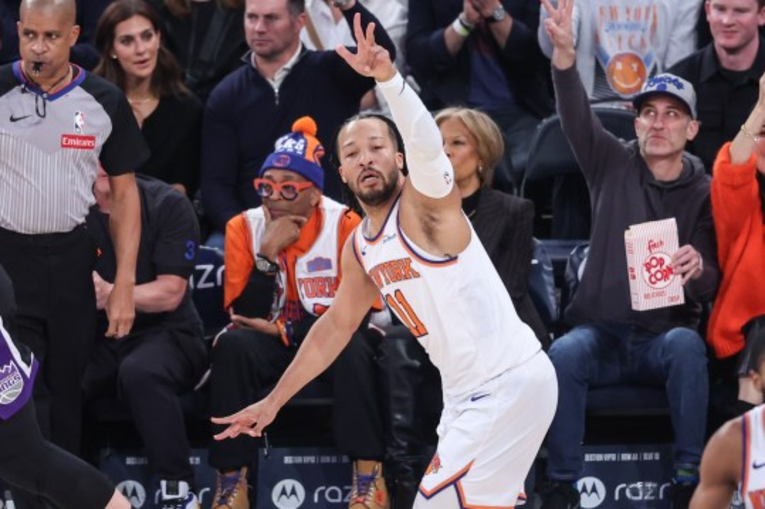 Knicks All-Star sets unprecedented franchise record in win over Kings ...