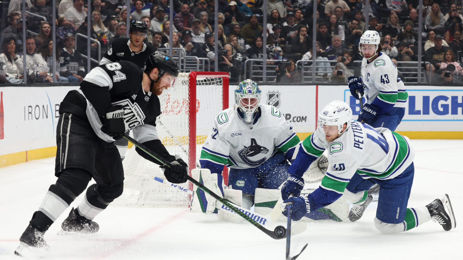 Conor Garland scores two including OT winner as Canucks beat Kings 3-2 ...