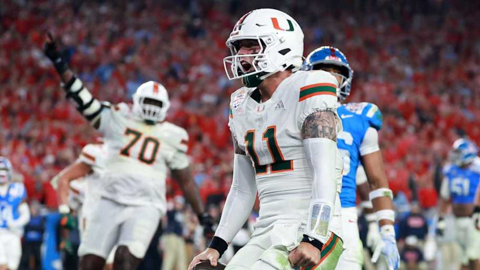 Everything Miami Quarterback Carson Beck Said After Win Over Ole Miss ...
