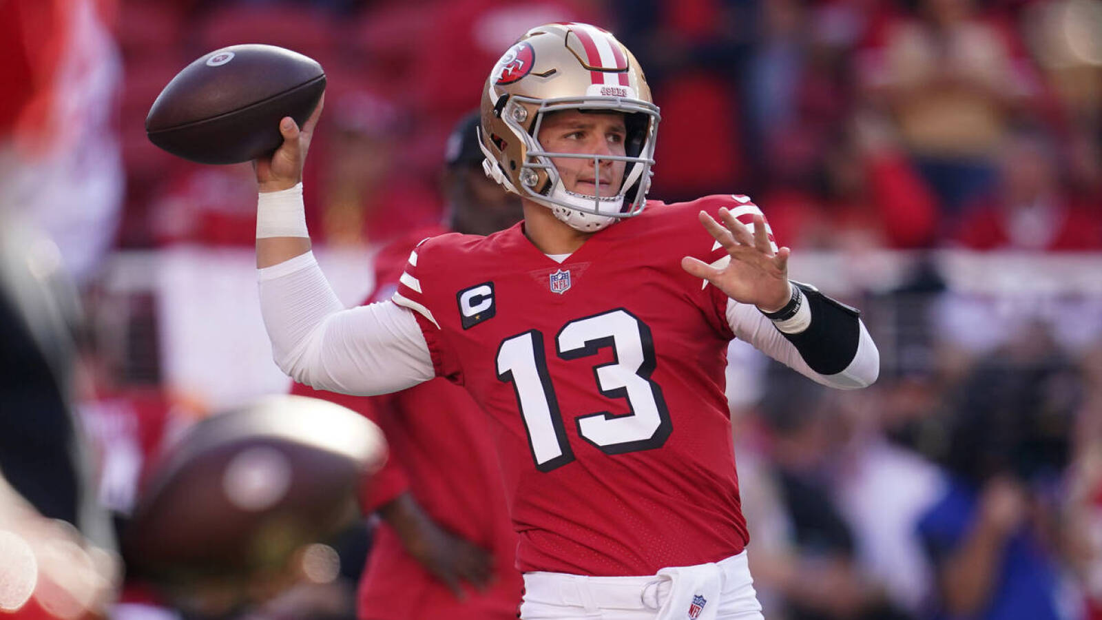 CMC: Brock Purdy's not afraid to throw the deep ball | Yardbarker