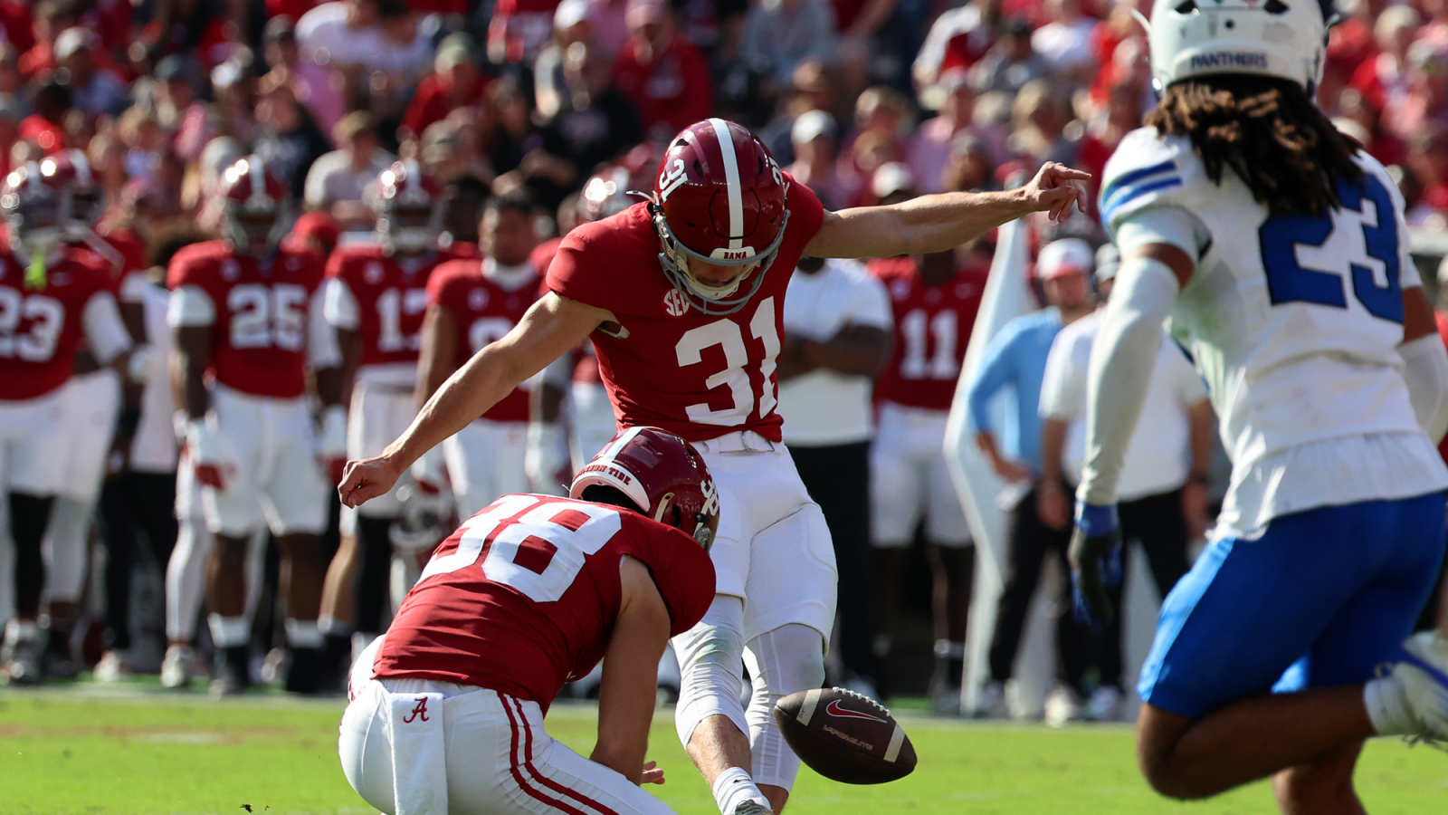 How are Alabama players reacting to Conor Talty missing multiple field ...