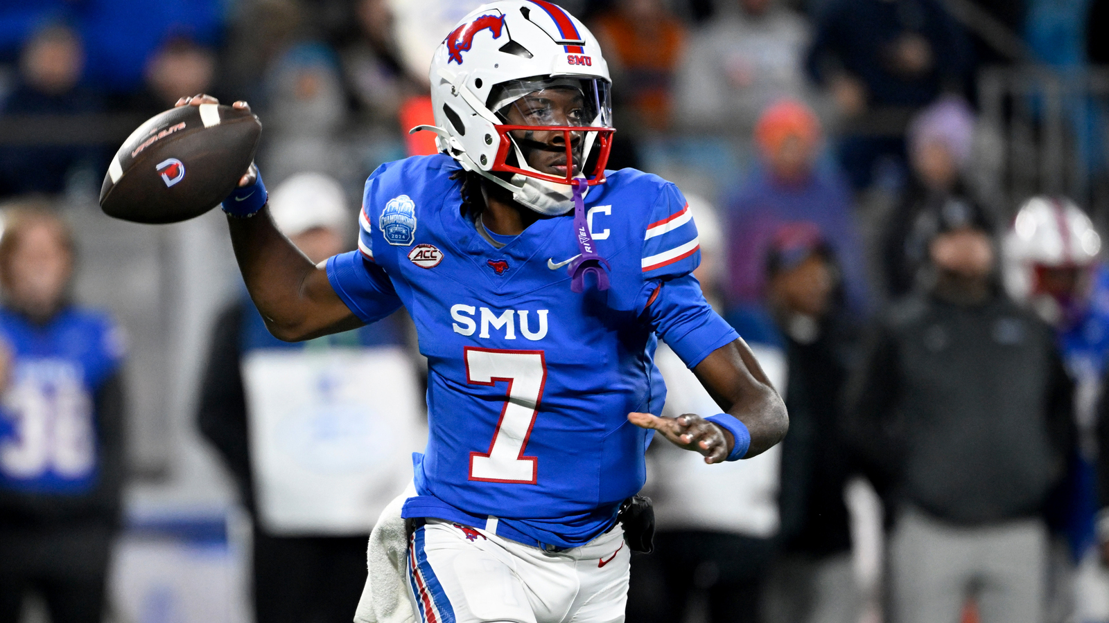SMU’s Kevin Jennings got roasted for his awful first half | Yardbarker