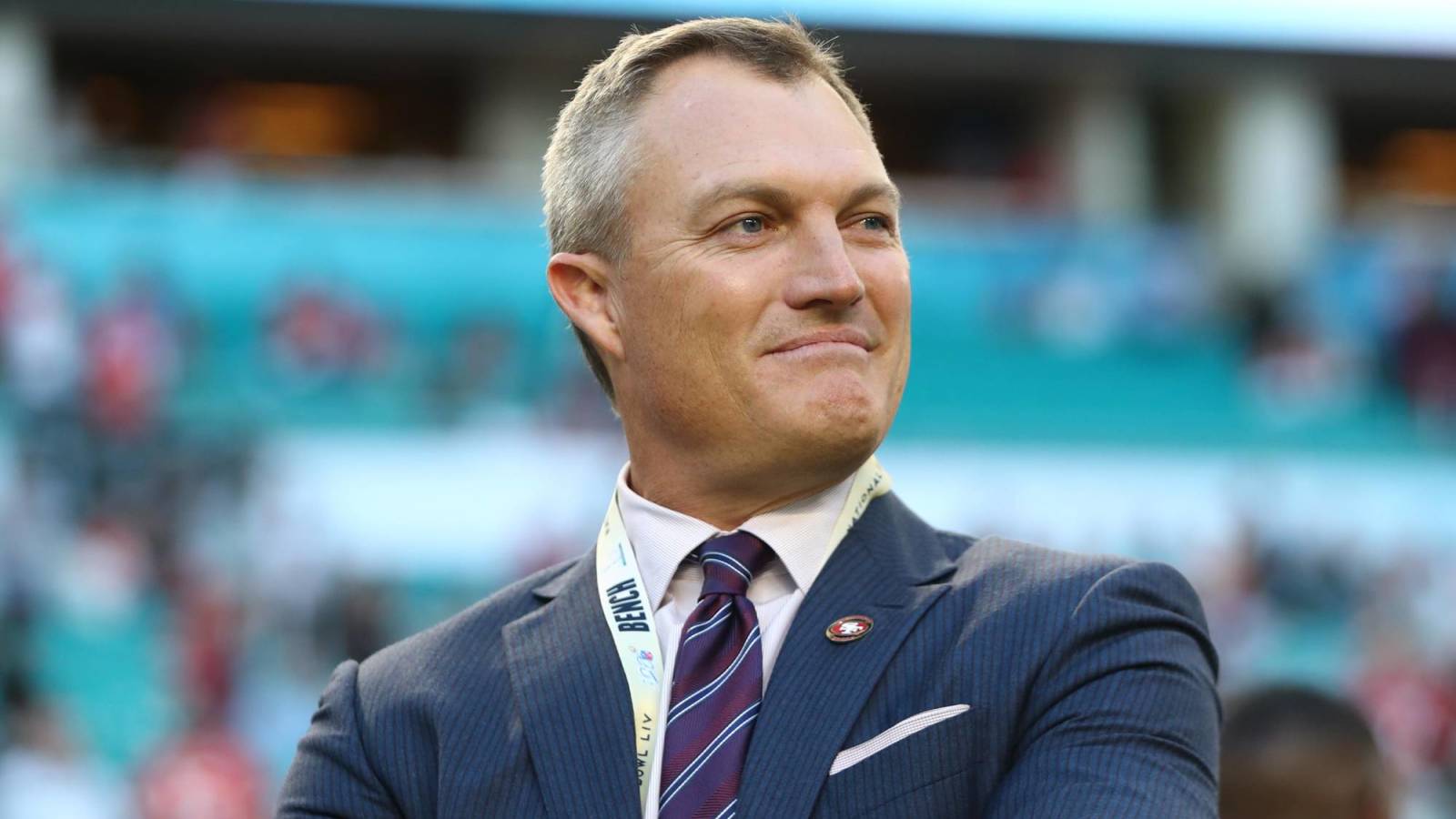 49ers GM John Lynch shares at-home NFL Draft setup | Yardbarker
