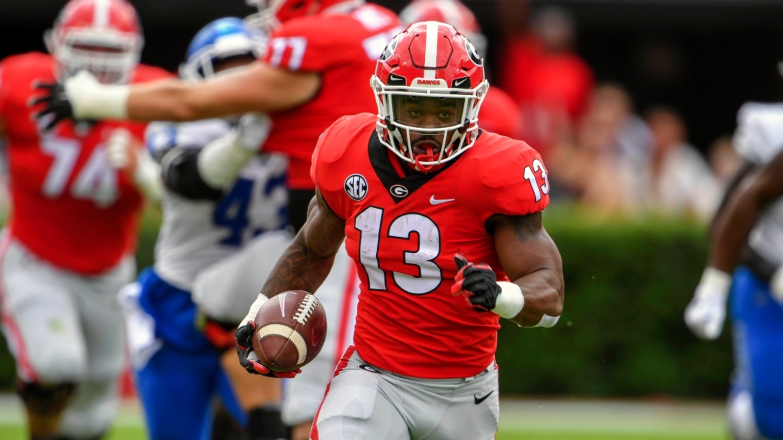 Former Georgia RB Elijah Holyfield joins WWE NXT trainee class | Yardbarker