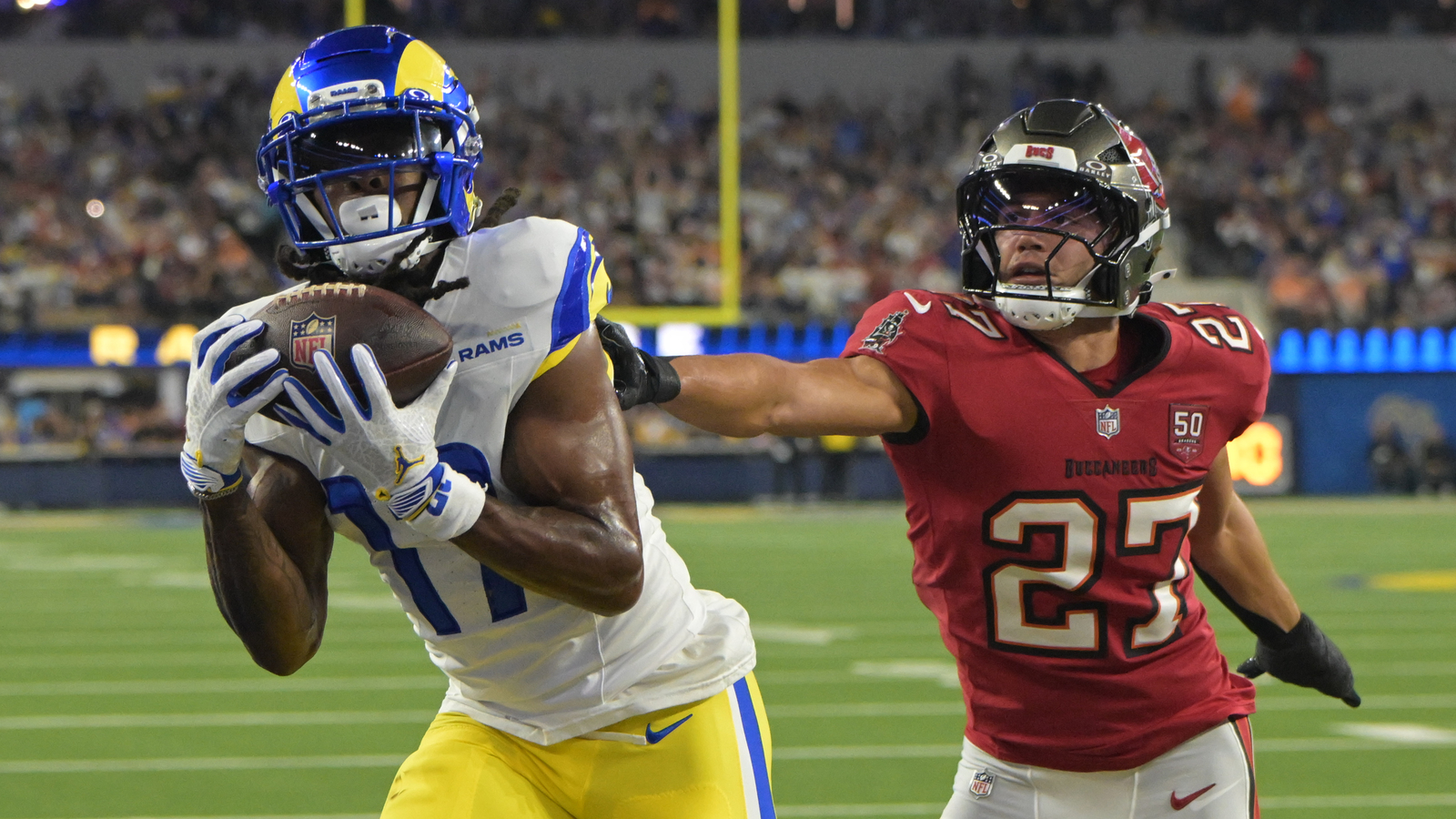 Elijah Roberts Is Bigger, More Explosive Due To Bucs DL Coach Marcus ...