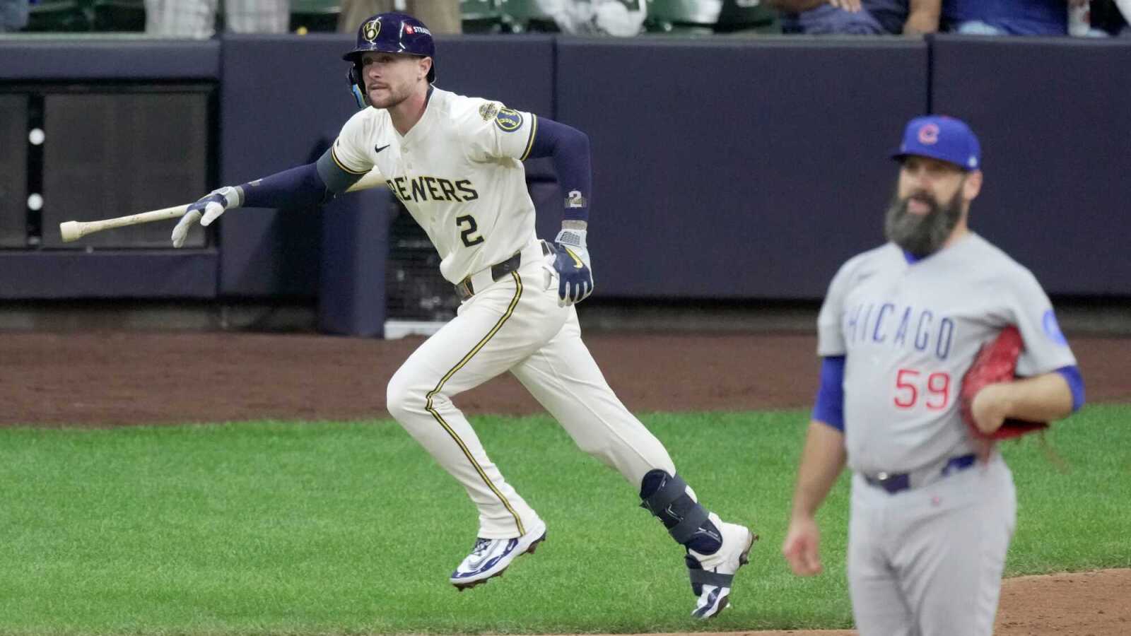 Brewers’ Brice Turang addresses his costly mistake in Game 1 loss ...