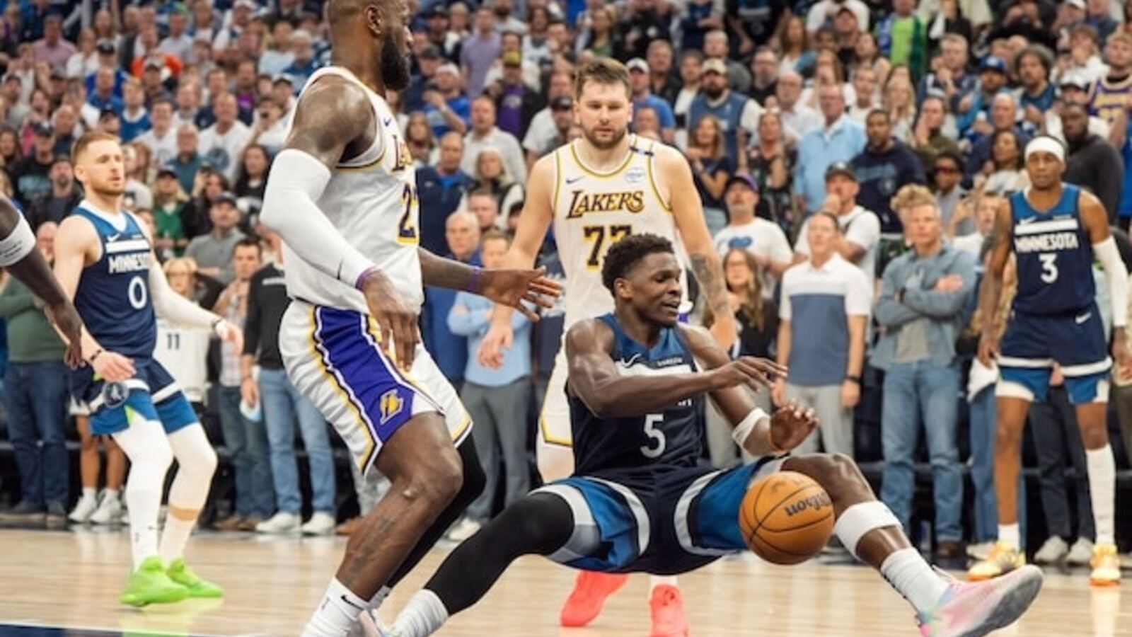 Watch: LeBron James Jokes About Never-Seen Camera Angle Used For Game 4 Foul Call On Anthony ...