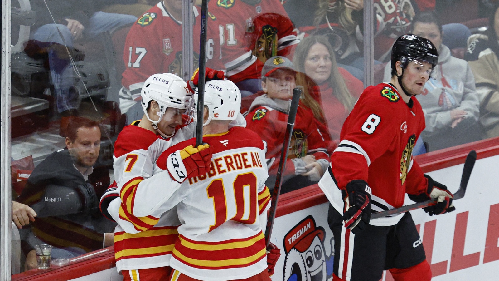 Flames Post-Game: Flames complete their season series sweep in Chicago | Yardbarker
