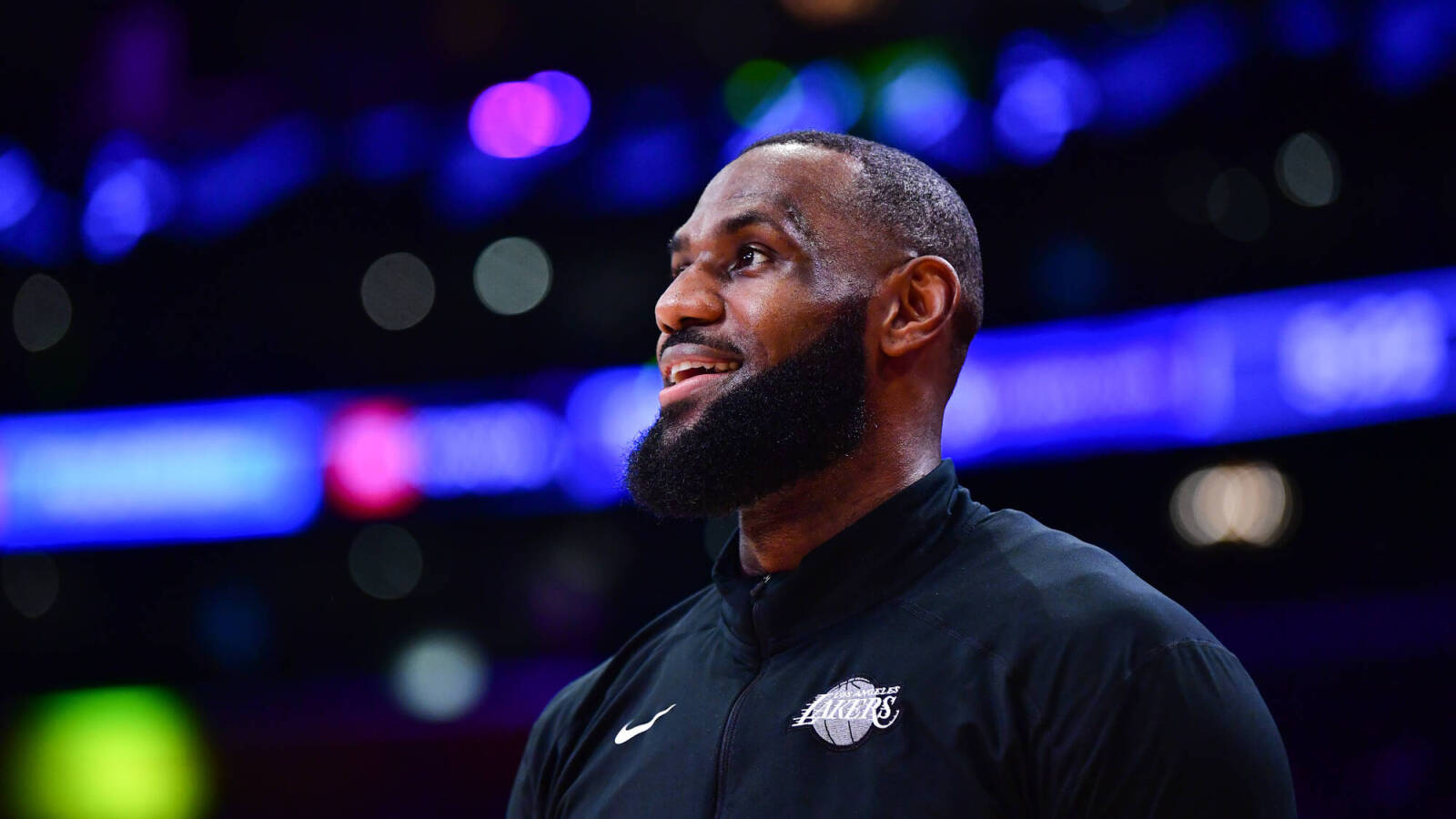 Lebron James Picking Nose