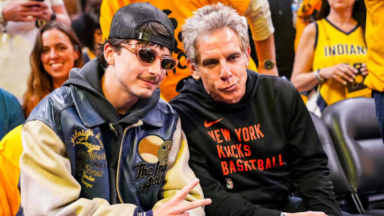 Timothée Chalamet Bolsters Knicks' LeBron James Campaign | Yardbarker