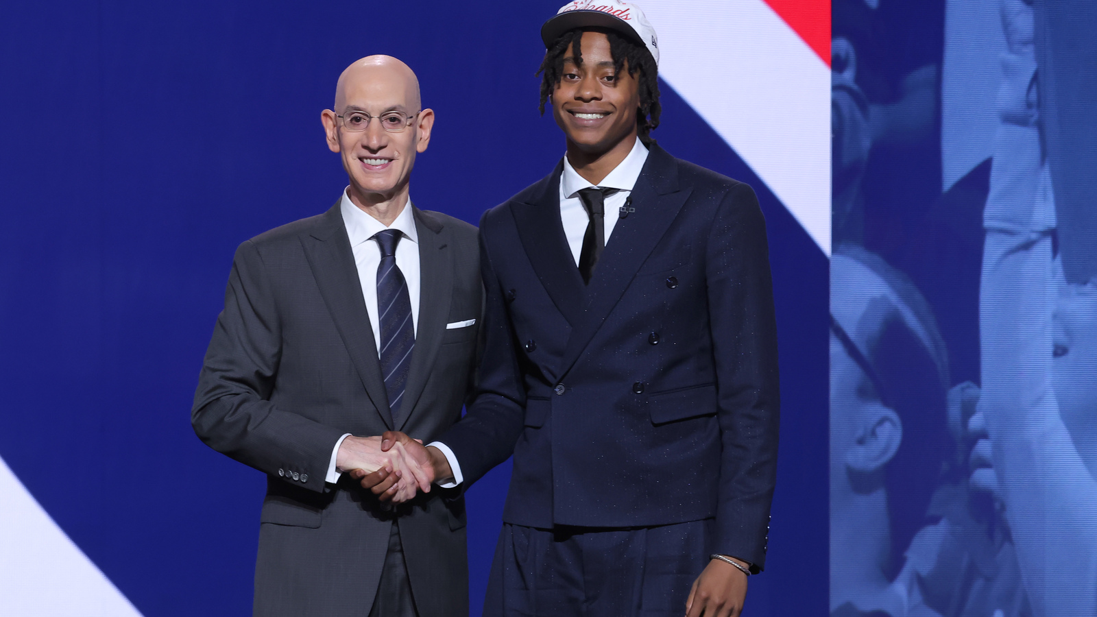 Tre Johnson trolls father over age during interview following NBA Draft ...