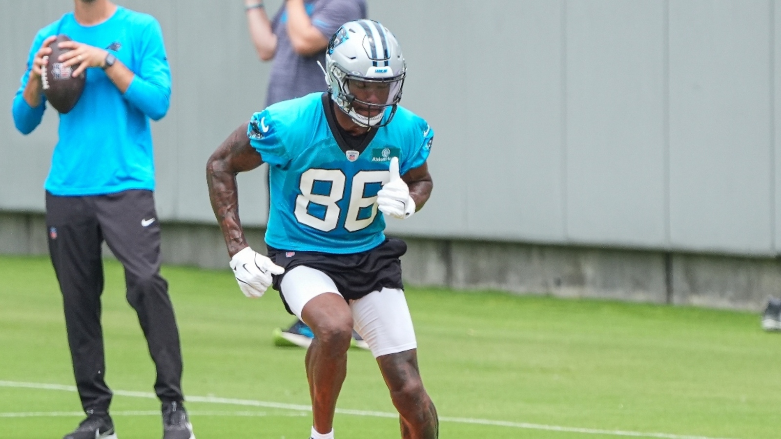 Dave Canales on Terrace Marshall throwing a ball at D.J. Reed: ‘It’s ...