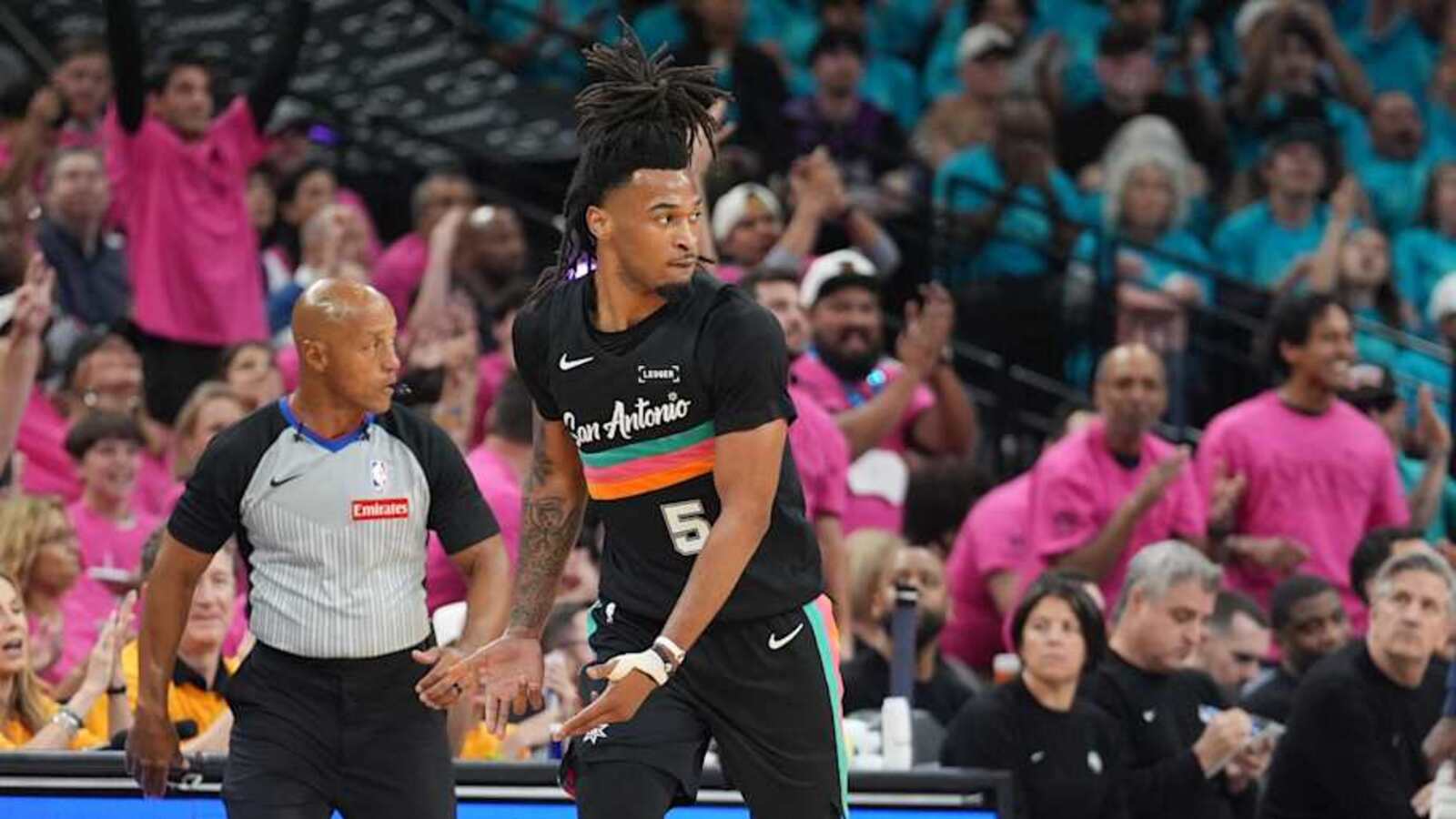 Spurs' Stephon Castle Might Rack Up '4 to 5 Fouls' Every Playoff Game ...