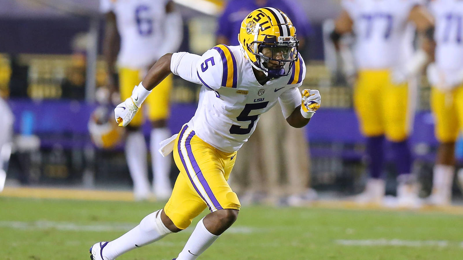 Three officers placed on leave amid LSU receiver Moore's allegations ...