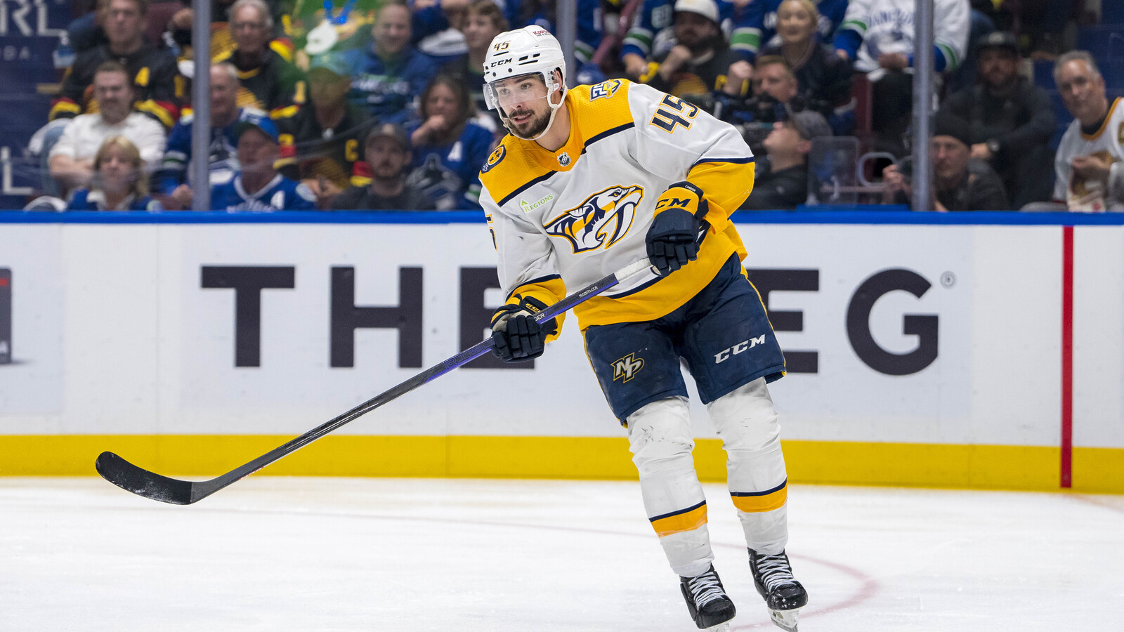 Nashville Predators Re Sign Alexandre Carrier To 3 Year Deal Yardbarker