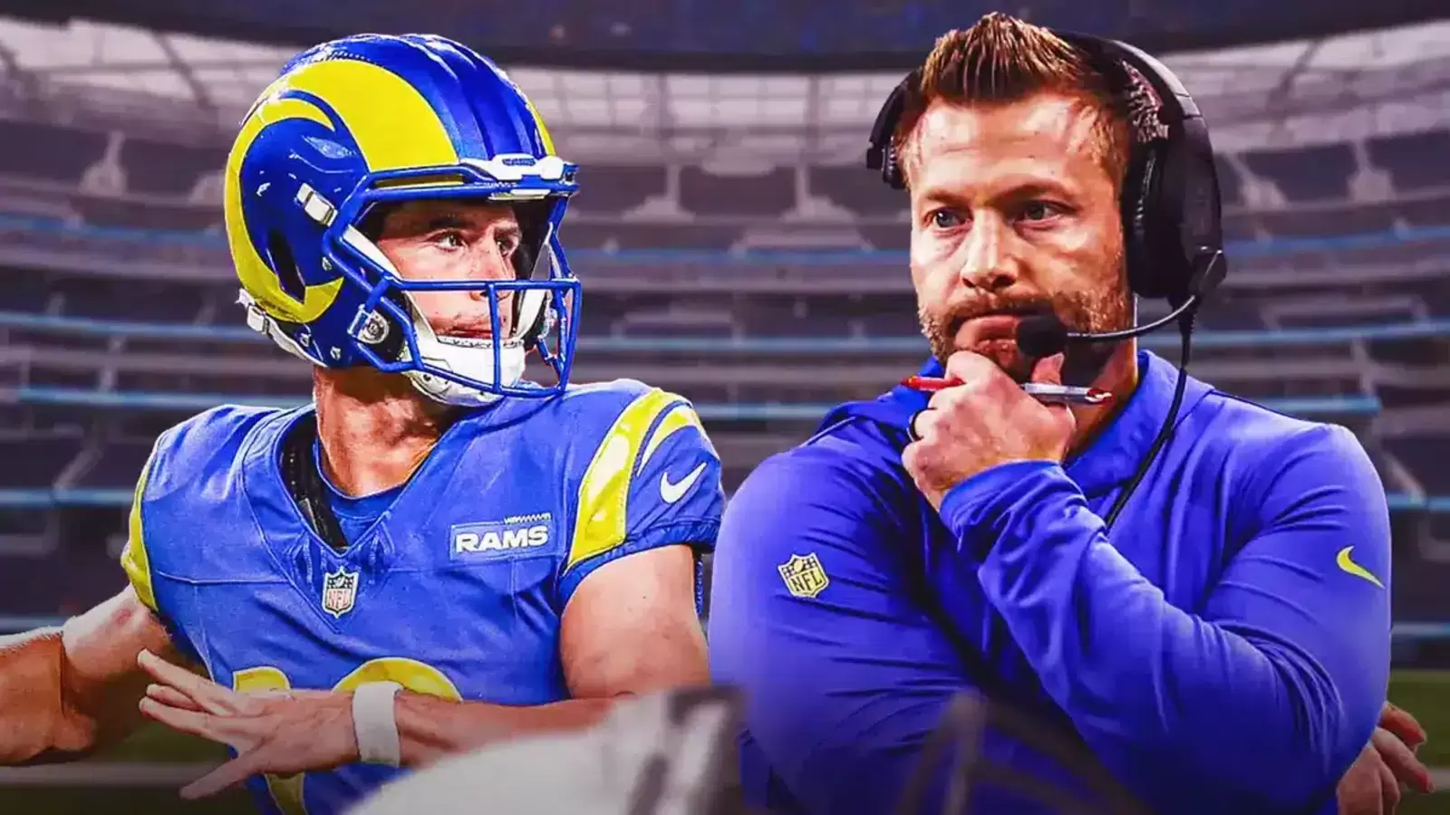 Rams’ Sean McVay gets 100% real on Stetson Bennett’s potential 2024 ...