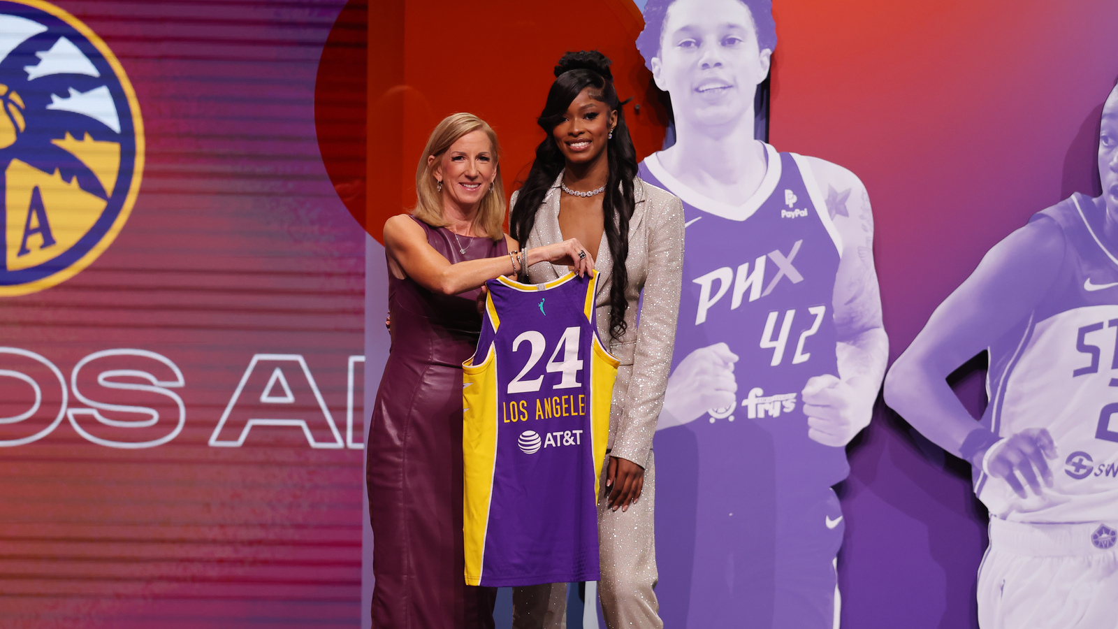 Los Angeles Sparks select Rickea Jackson in first round of 2024 WNBA ...