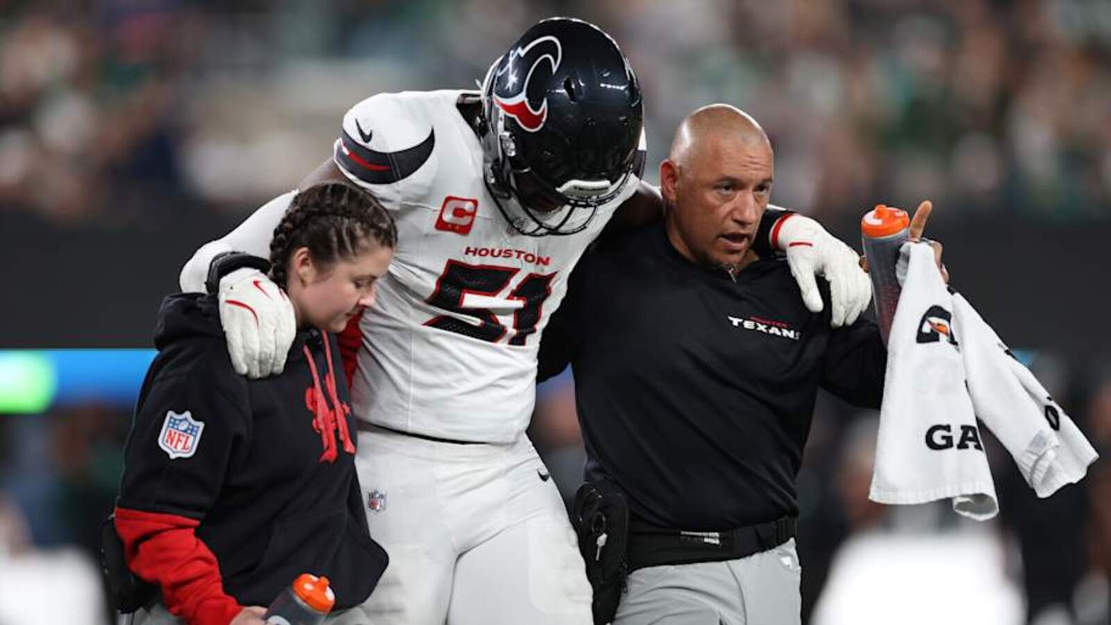 Week 11 final injury report: Texans defensive line banged up against ...