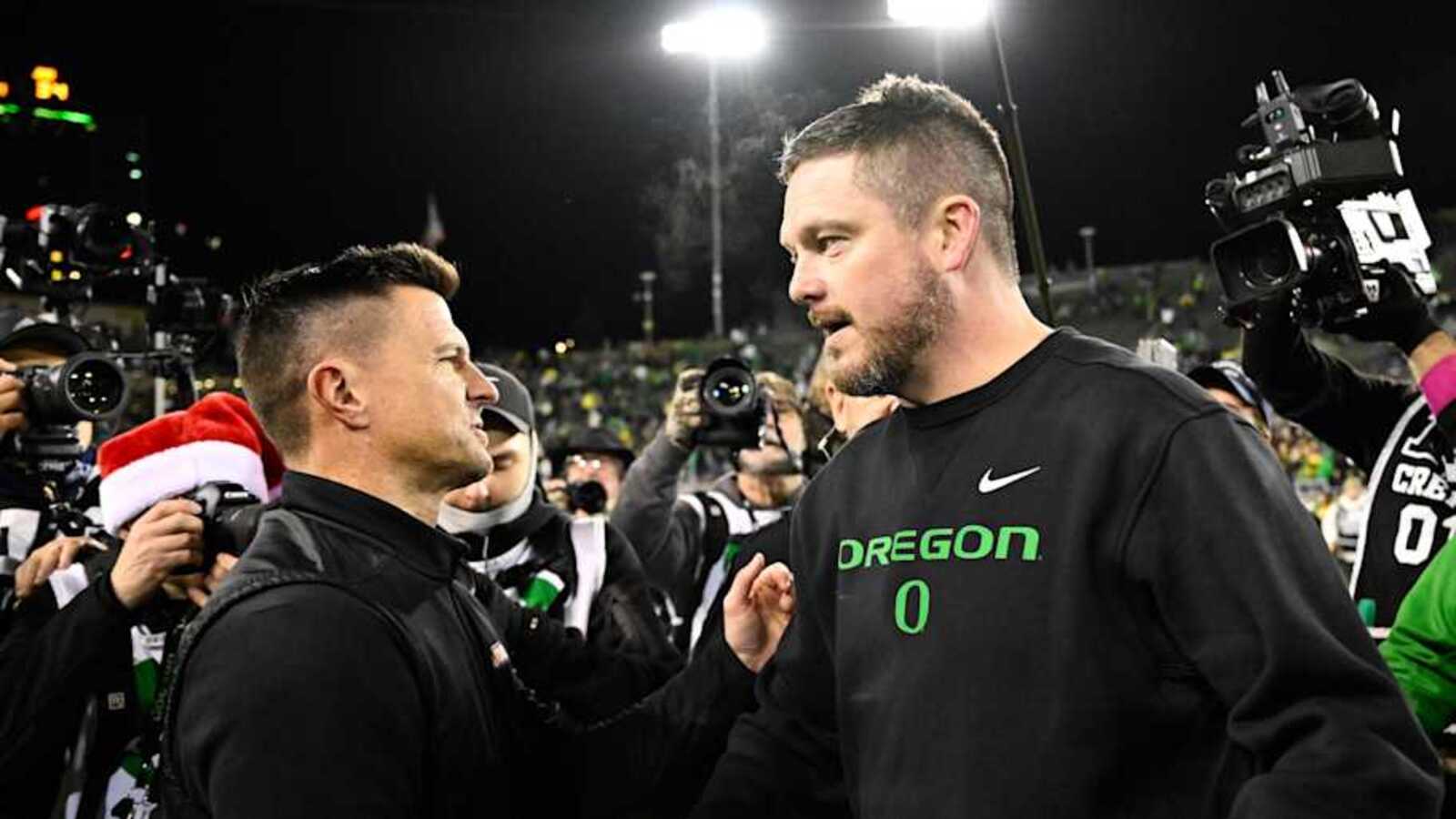 Dan Lanning Addresses Oregon's Playoff Performance vs. James Madison ...