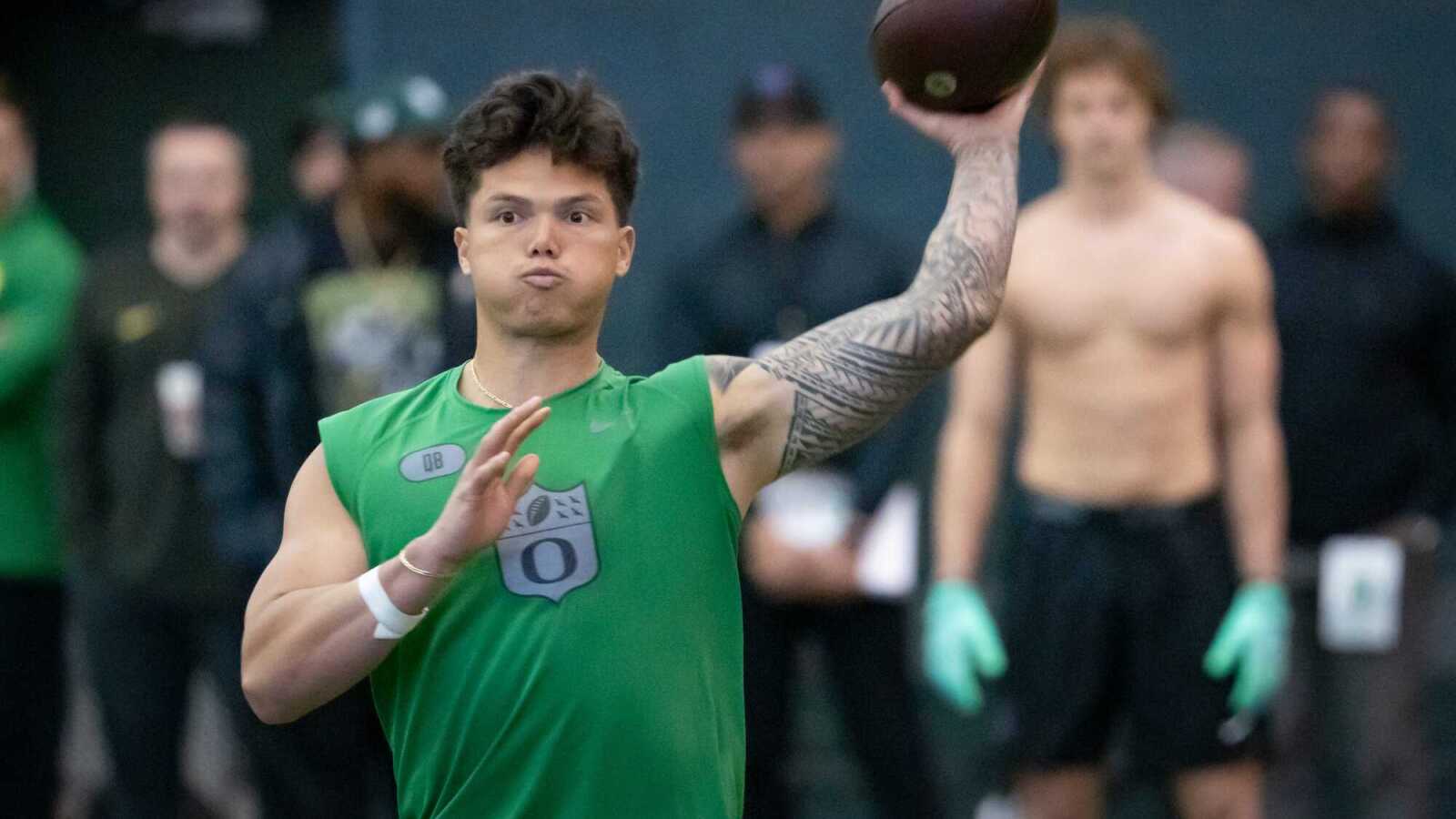 NFL coordinator, execs express massive concern on Dillon Gabriel ahead ...