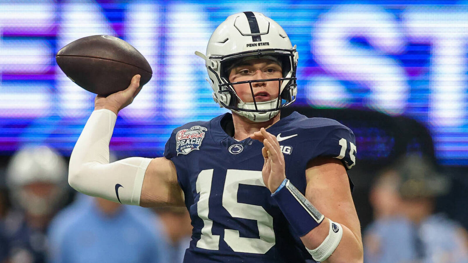 Watch: Ugly Drew Allar interception prompts priceless reaction from ...