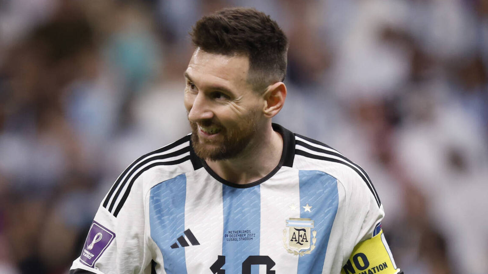 Watch: Helicopter in Argentina flies humongous Messi jersey | Yardbarker