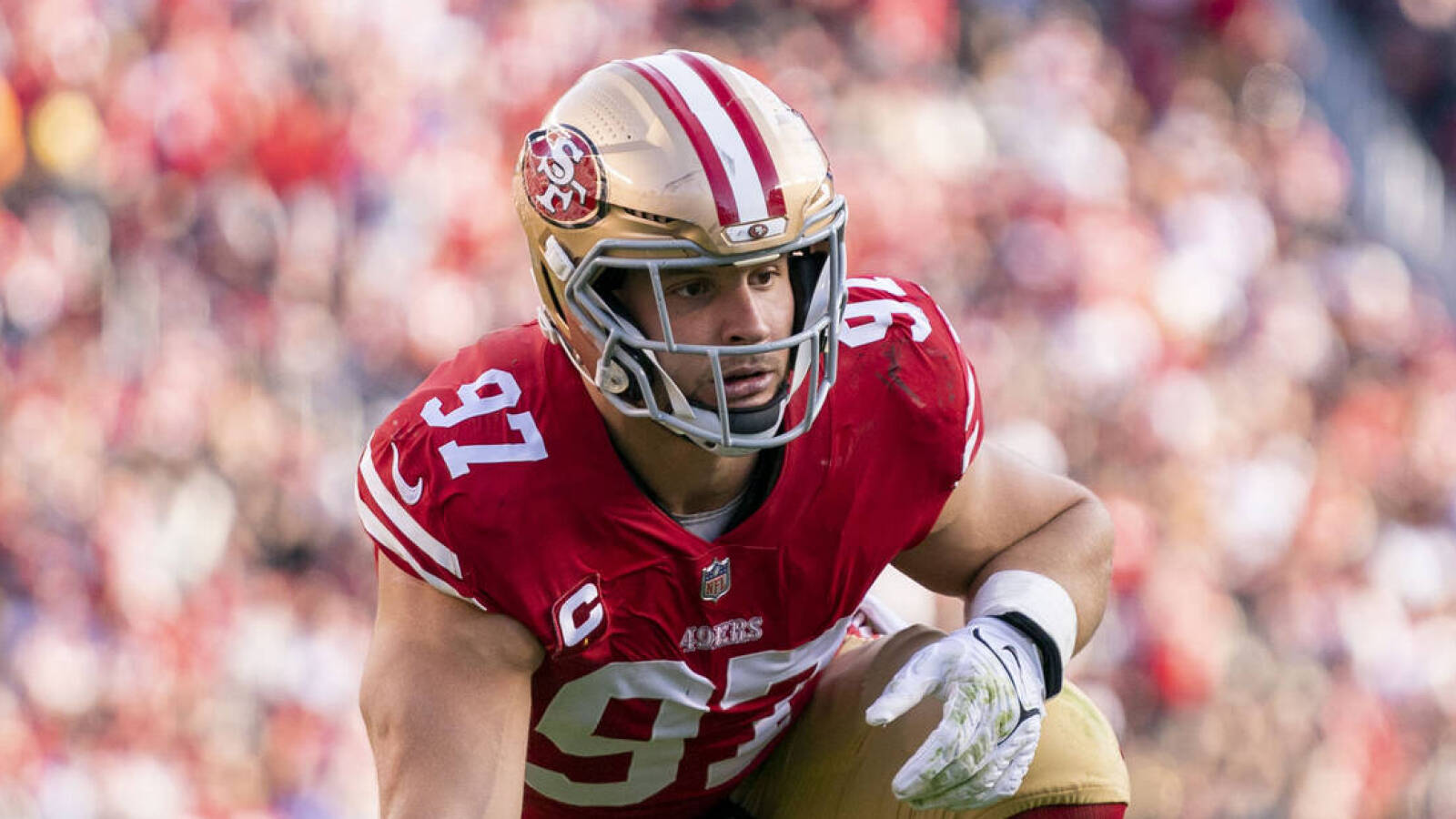 Watch: Questionable roughing call on Nick Bosa takes pick-six off the ...