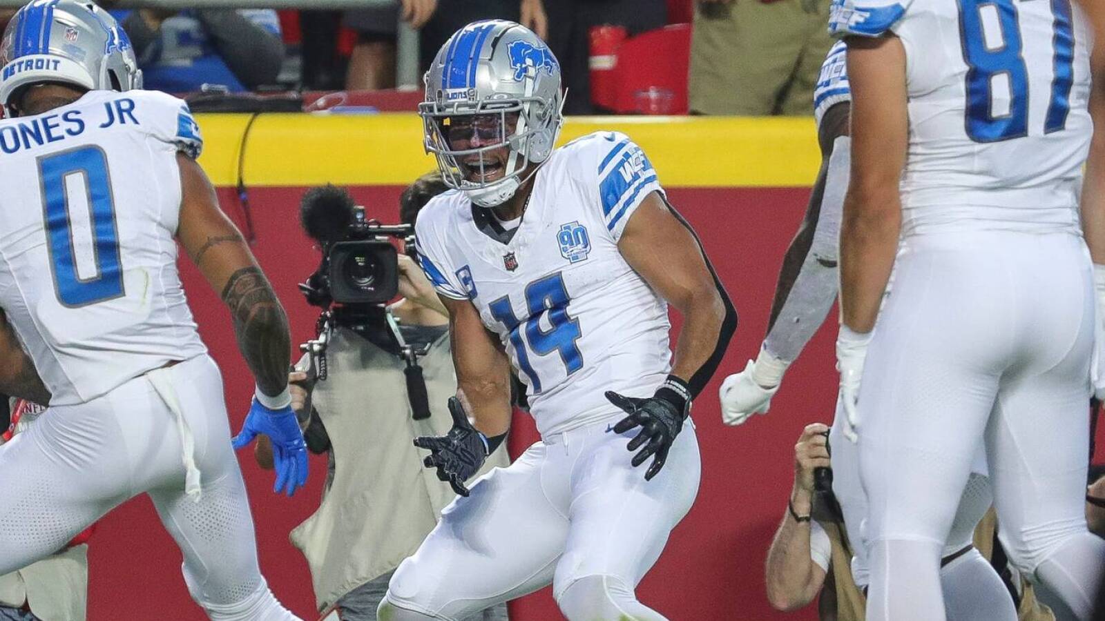 Refs unamused by Lions WR’s hip-thrusting TD celebration | Yardbarker