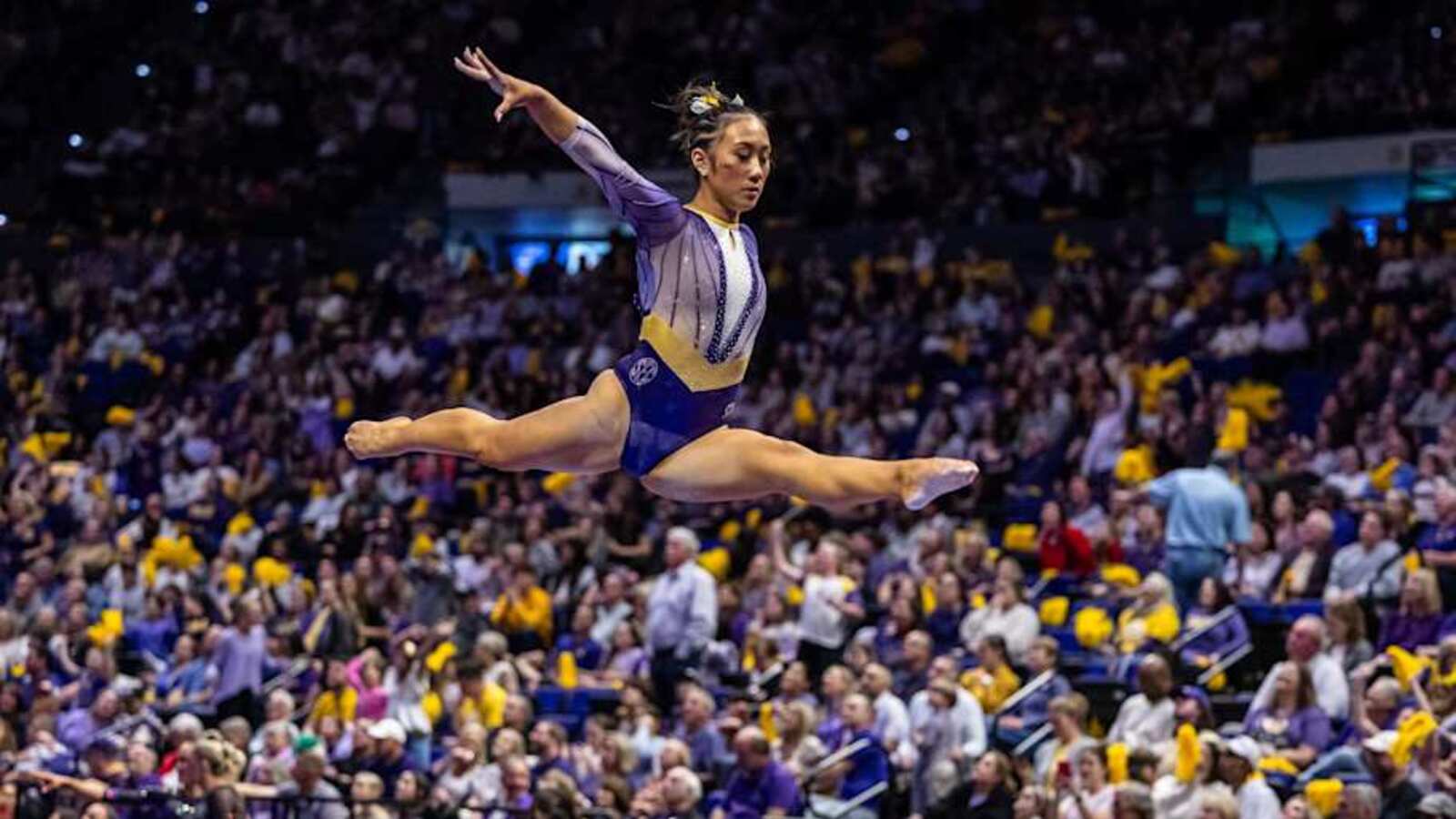 LSU Tigers Gymnast Kailin Chio Named 2025 SEC Freshman of the Year ...