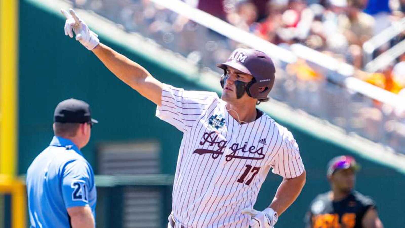 Jace LaViolette Makes Texas A&M Baseball History | Yardbarker